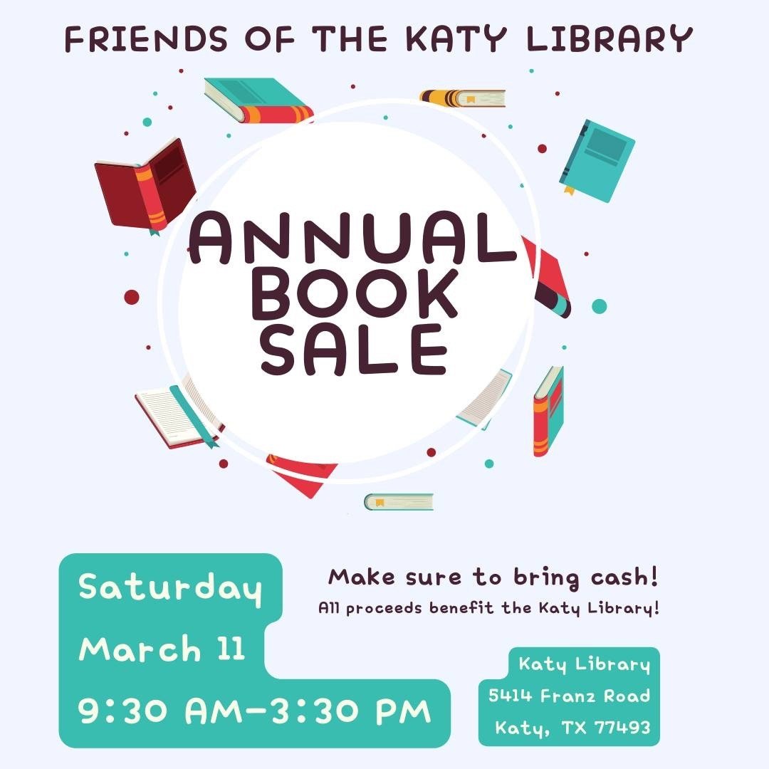 Katy Branch Libray s Annual Book Sale