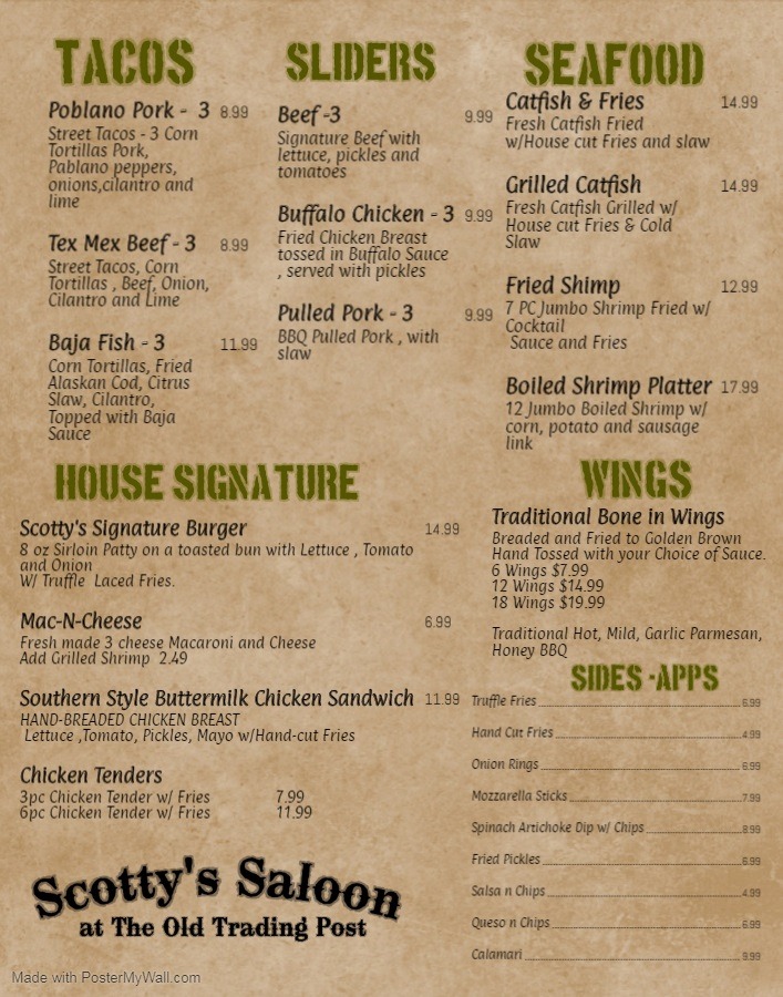 Scotty's Saloon in Pearland Texas